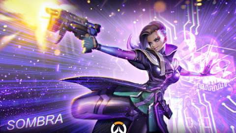 Sombra Hacker Logotipo Supervisión Sombra Overwatch Logo